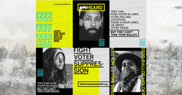 These Ads Encourage People of Color to Vote From Home