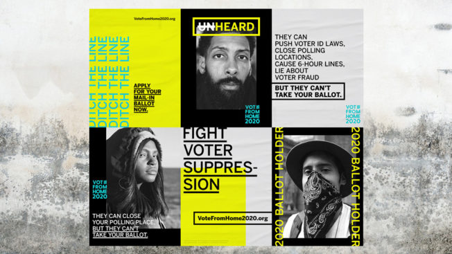 These Ads Encourage People of Color to Vote From Home