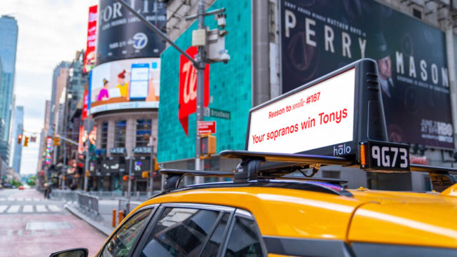 Candid Geo-Targeting Cab Campaign Is an Ode to New York