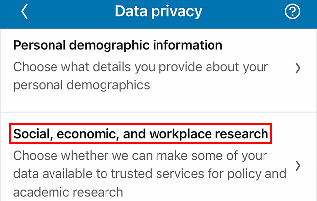 LinkedIn: How to Stop Your Information From Being Used for Data Research