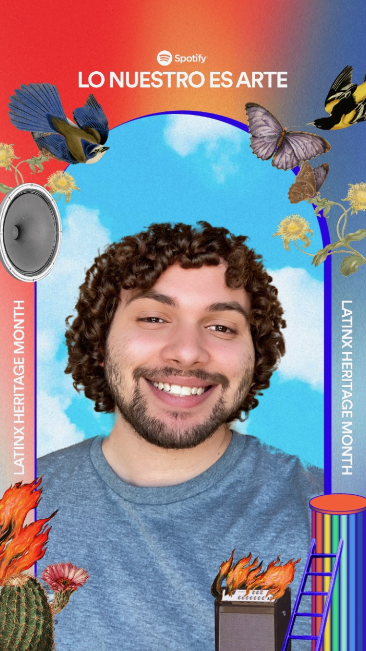 Spotify Debuts Snapchat AR Portal Lens for Latinx and Hispanic Heritage ...