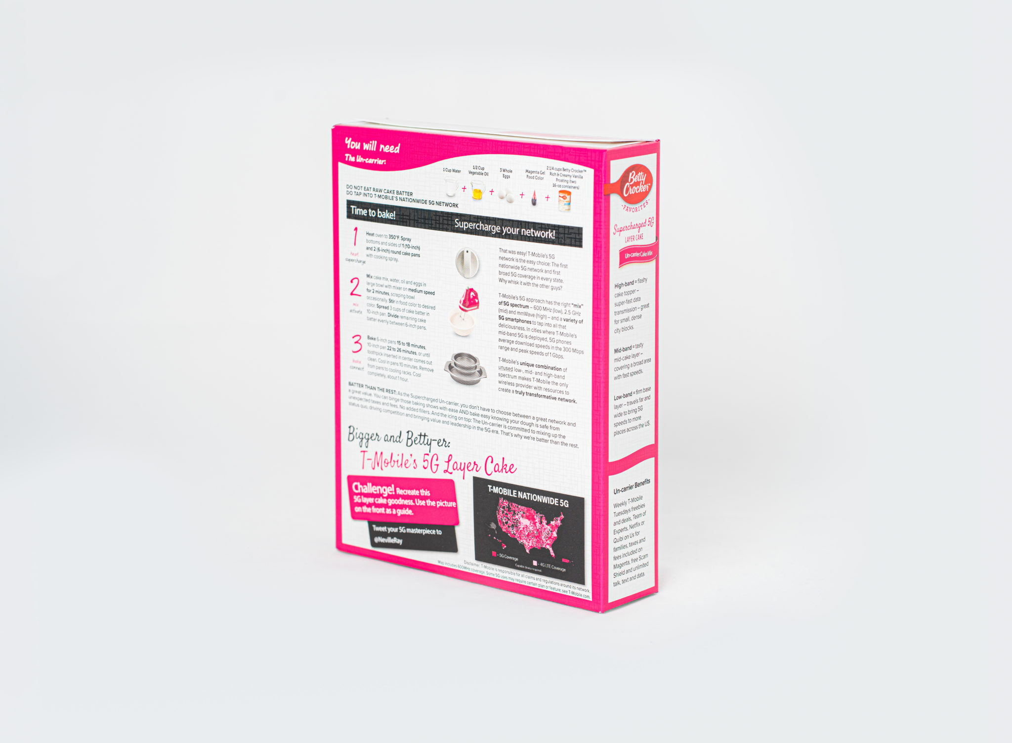 T-Mobile and Betty Crocker Create Educational 5G Cake Mix