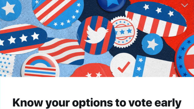 Twitter Kicks Off Big Early Voting Push in US