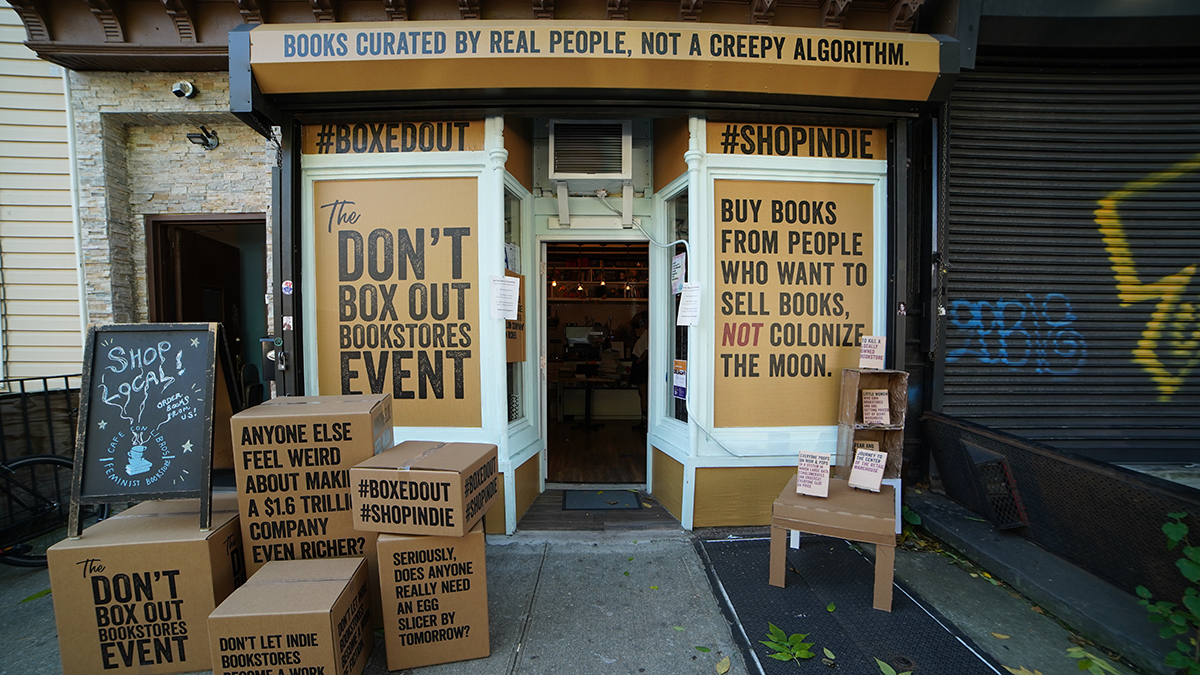 How Indie Bookstores Are Cleverly Calling Out Amazon
