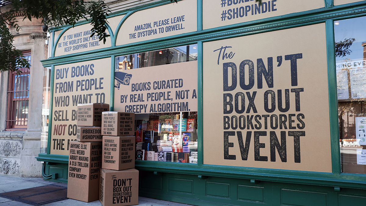 How Indie Bookstores Are Cleverly Calling Out Amazon