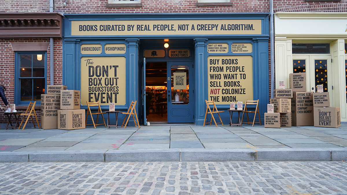 How Indie Bookstores Are Cleverly Calling Out Amazon