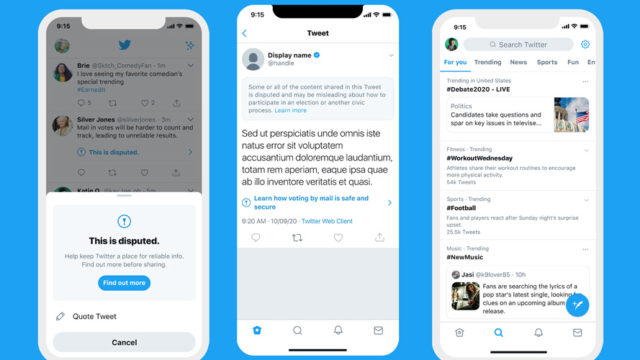 Twitter Makes Changes to Discourage Viral Misinformation Ahead of the U ...