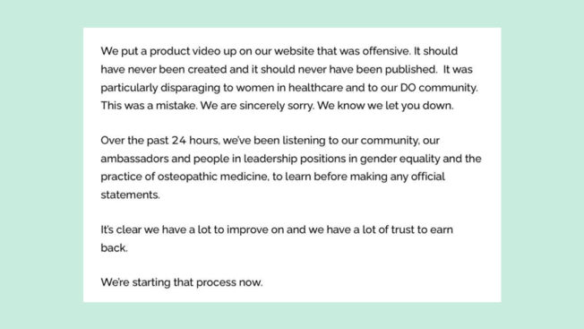 Figs Scrubs Faces Heat Over a Sexist Marketing Video | Adweek