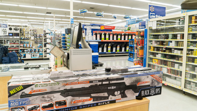 Walmart Pulls Gun Displays After Anti-Violence Protests