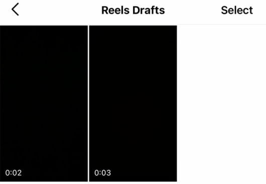Instagram Reels: How to Edit a Draft Reel