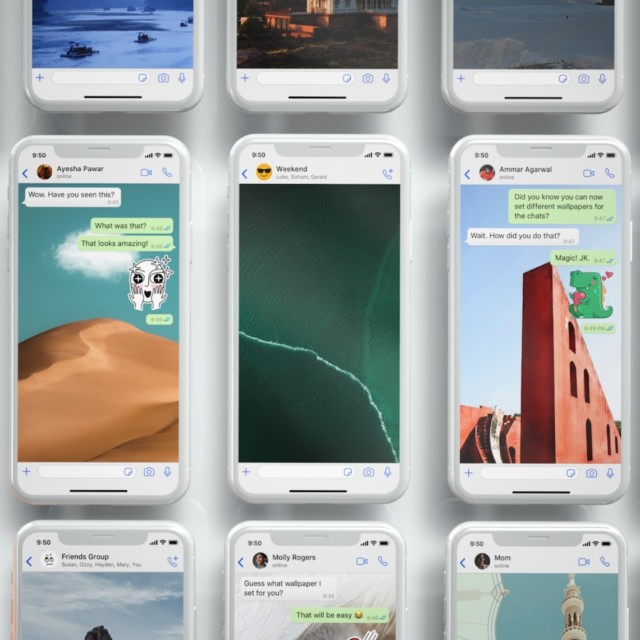 WhatsApp Adds Wallpaper Options, Enhances Sticker Search