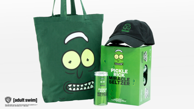Pickle Rick Gets His Own Miracle Seltzer Flavor