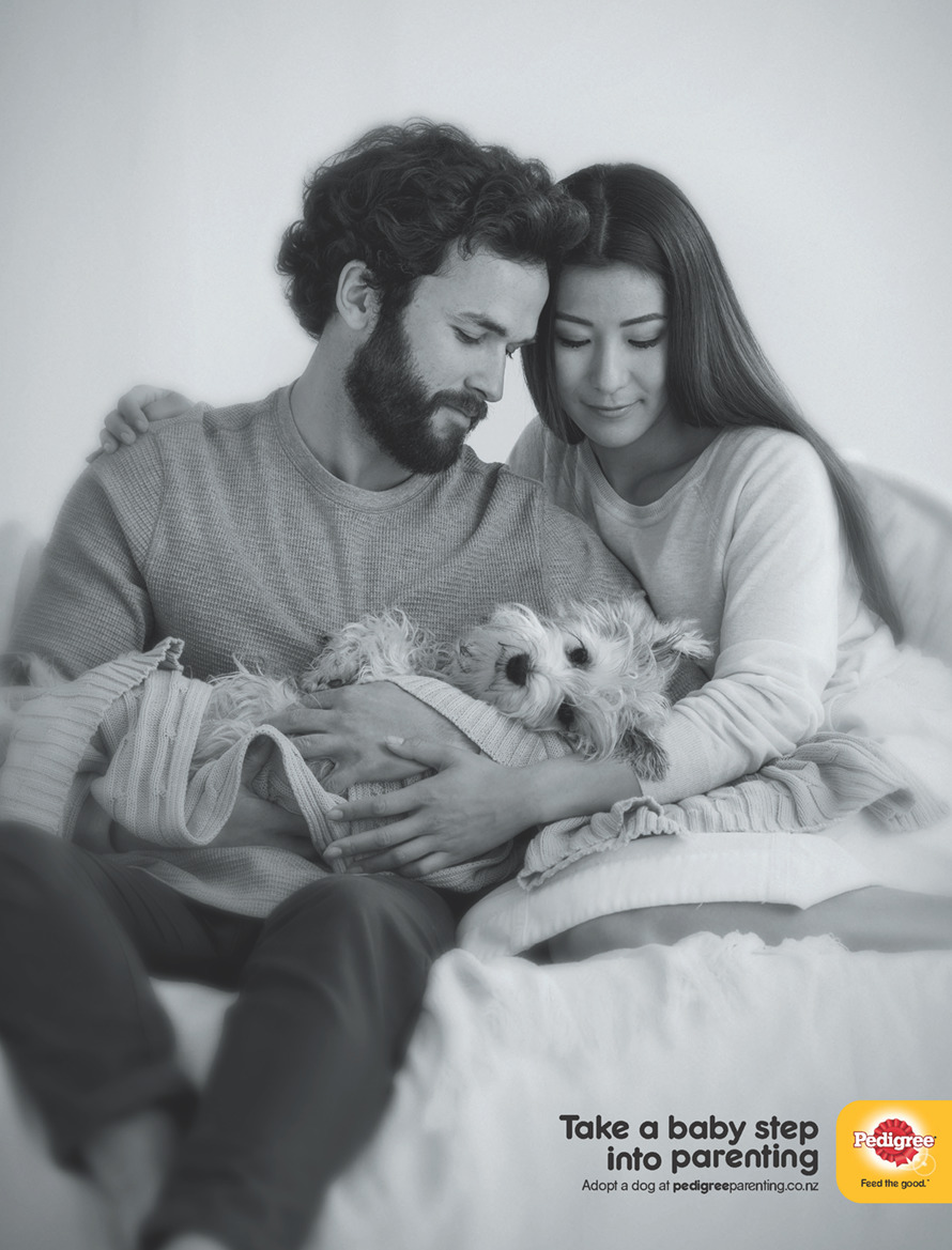 Pedigree Ads Encourage Baby Steps Into Parenting