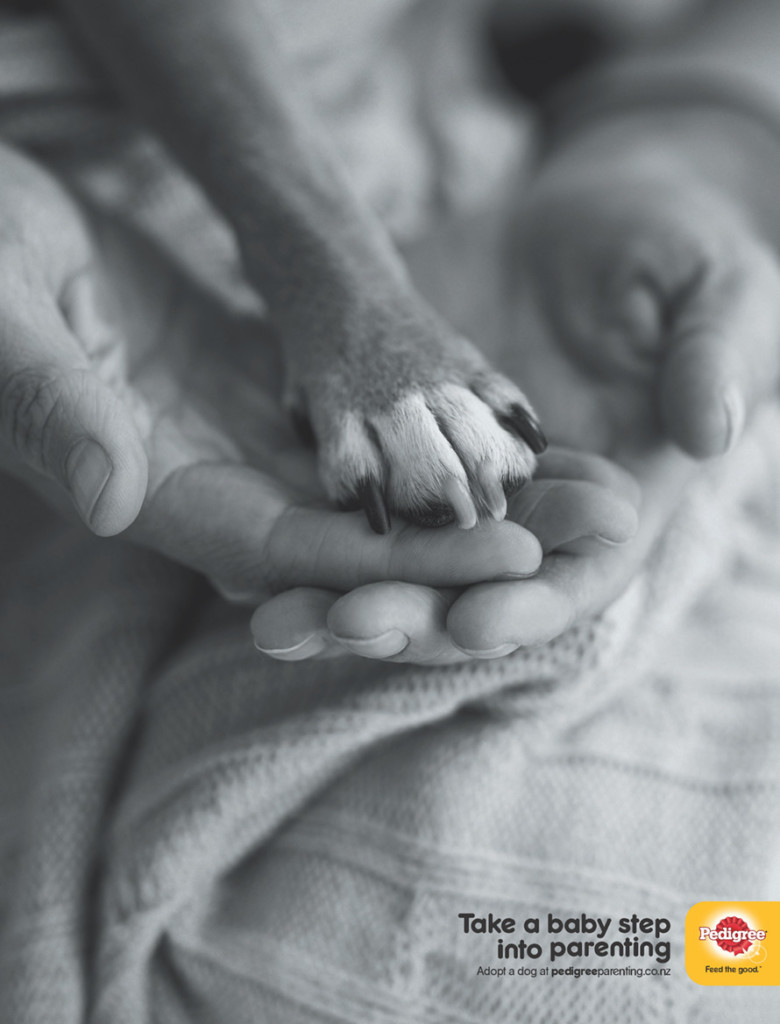 Pedigree Ads Encourage Baby Steps Into Parenting