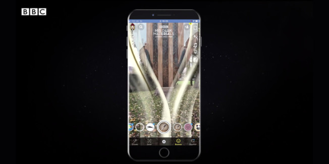 BBC and HBO Use AR to Promote His Dark Materials