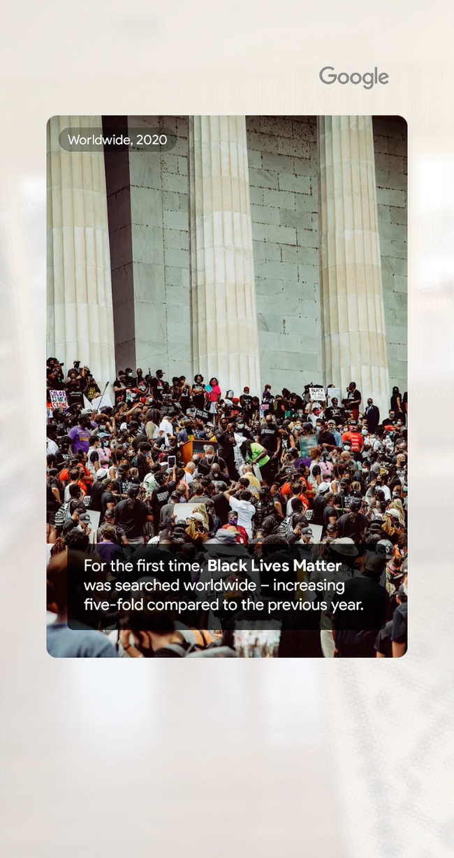 Google Year in Search Comes to Snapchat via AR Portal Lens