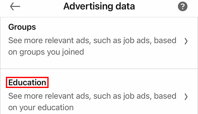 LinkedIn: How to Stop LinkedIn From Showing You Ads Based on Your Education