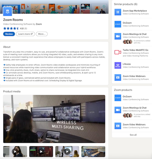 LinkedIn Product Pages Roll Out for Company Pages