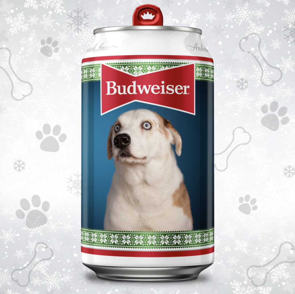 You Can Put Your Pup on a Can of Budweiser