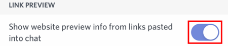Discord: How to Stop Discord From Showing Website Link Previews