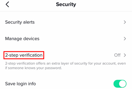 TikTok: How to Turn On 2-Step Verification