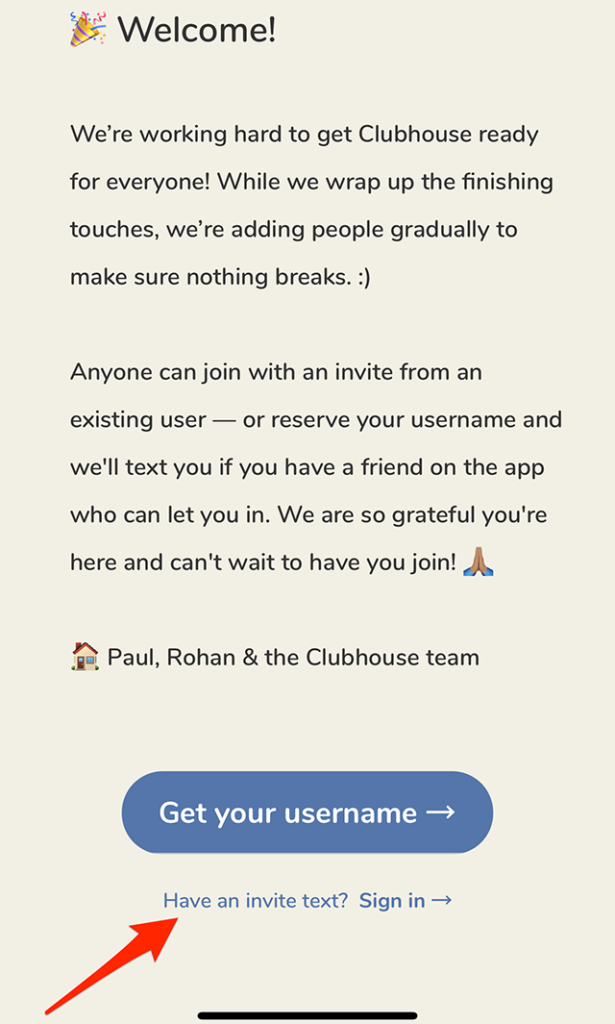 How to Sign Up for Clubhouse