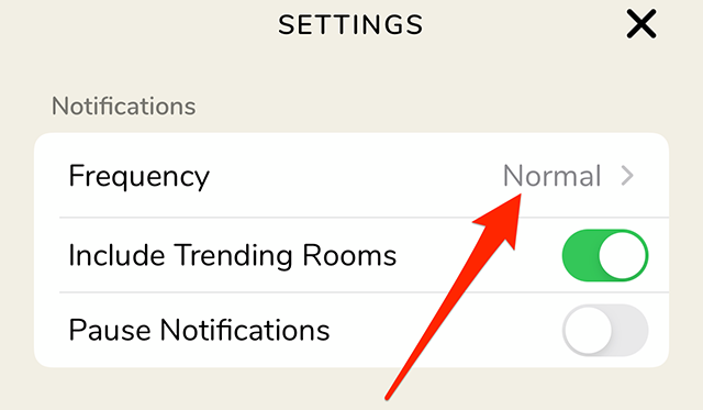 Clubhouse: How to Change the App's Notification Frequency