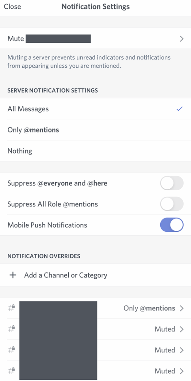 Discord: How to Change Your Notifications Settings for Each Server