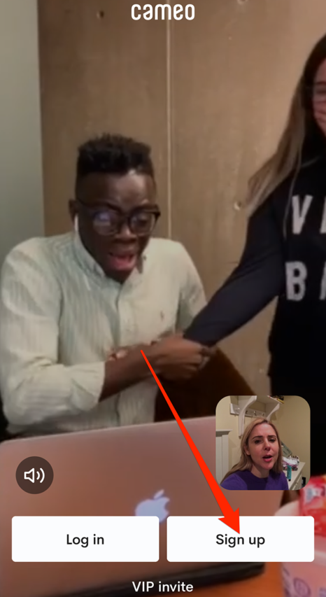 How to Sign Up for Cameo