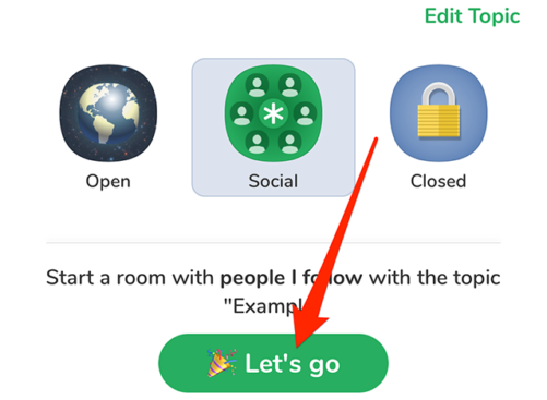 Clubhouse: How to Create a Room