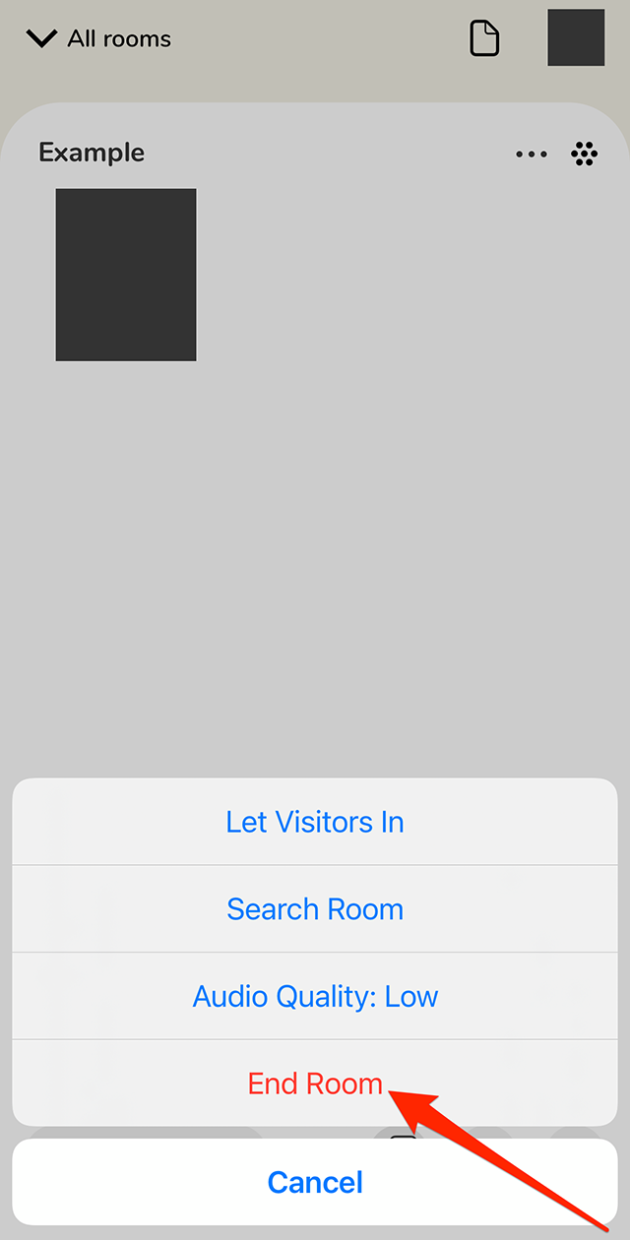 Clubhouse: How to End a Room