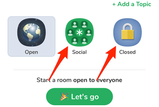 Clubhouse: How to Create a Room