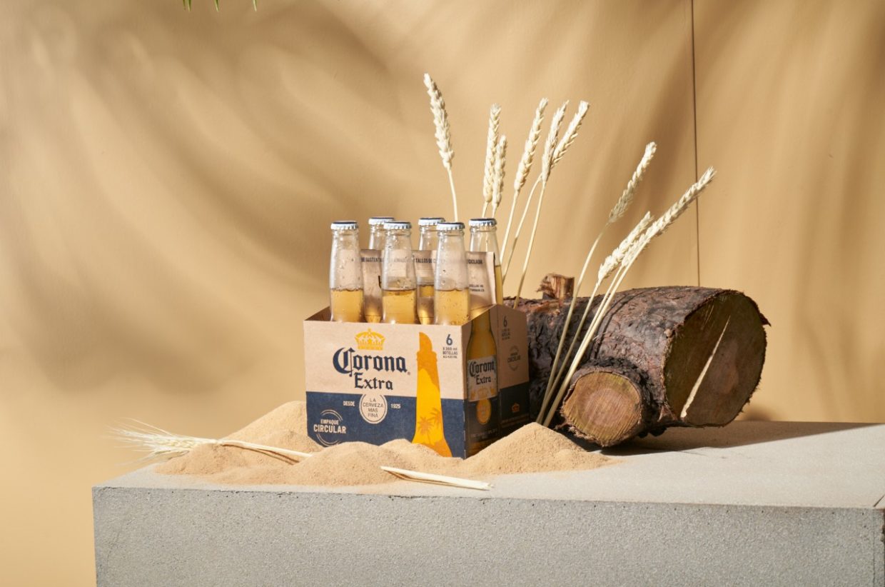 Corona Rolls Out Sustainable Packs Made From Barley Straw