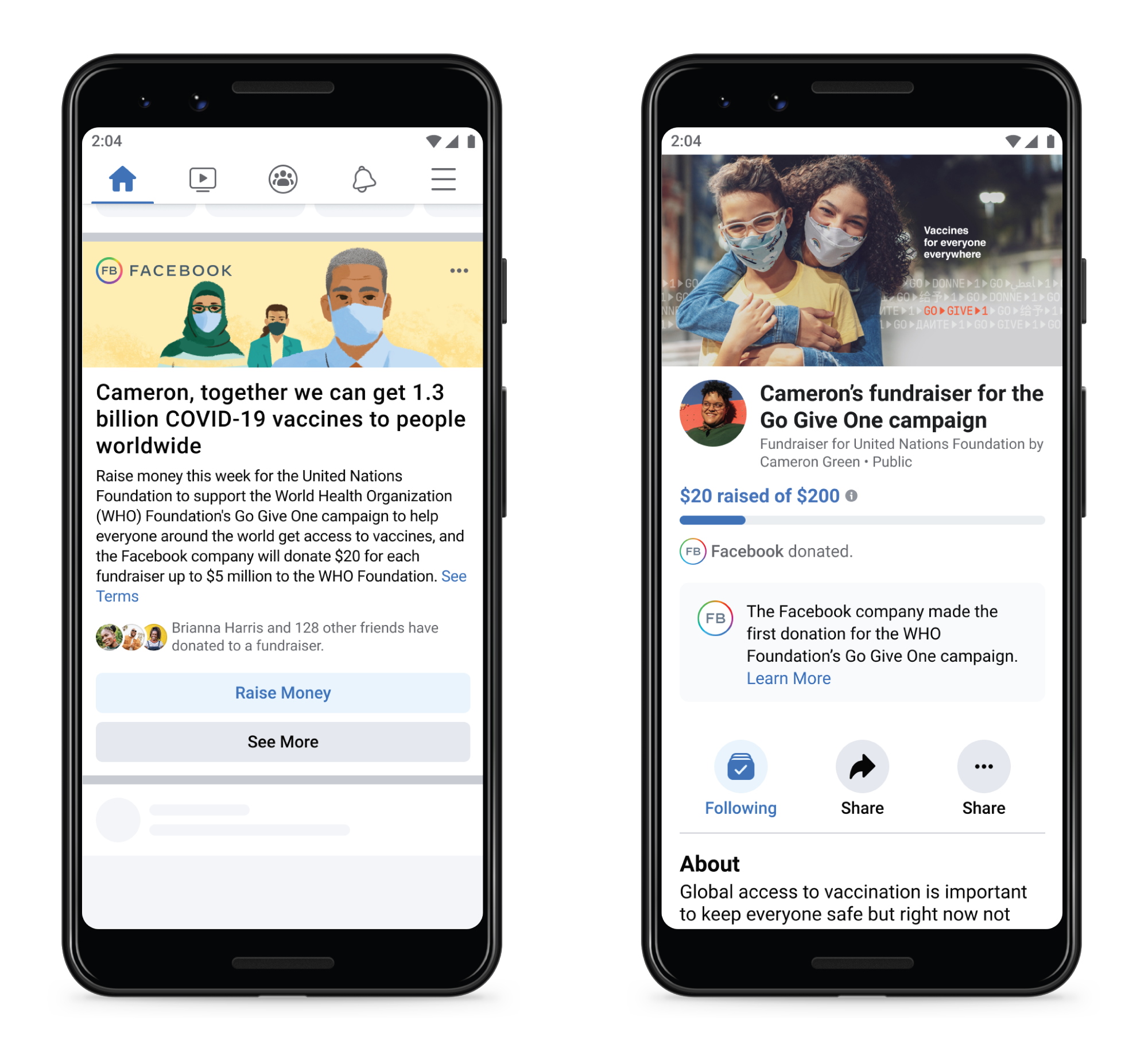 Facebook Outlines Push for Equitable Access to Covid-19 Vaccines