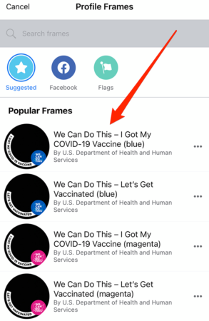 Facebook: How to Use the Covid-19 Vaccine Profile Frames