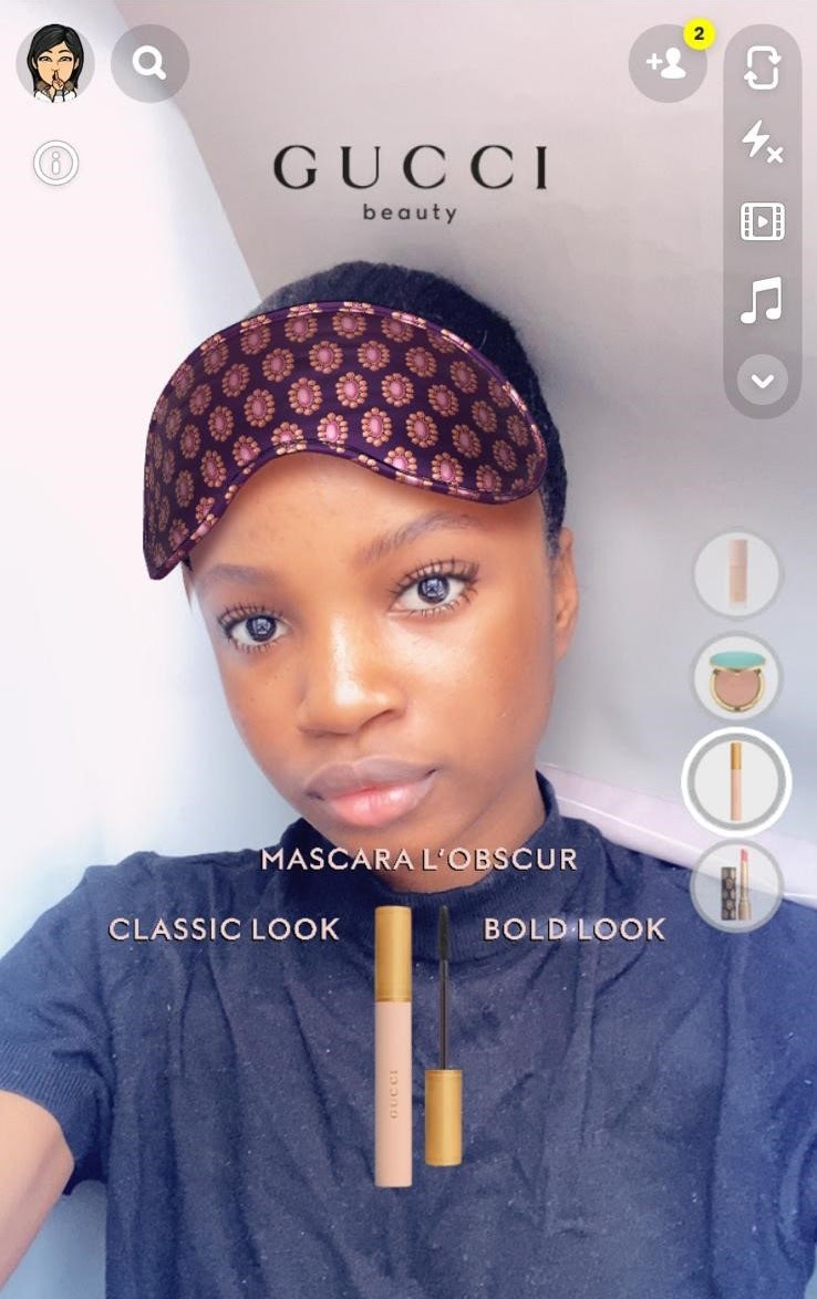 Gucci Beauty Rolls Out Snapchat Try-On Lens to Back Its New Line