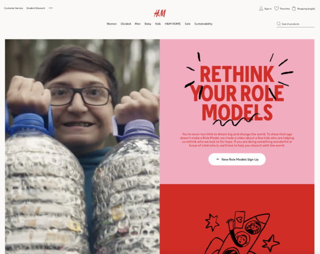H&M Kids Is Looking for Models in Its New Campaign … Role Models