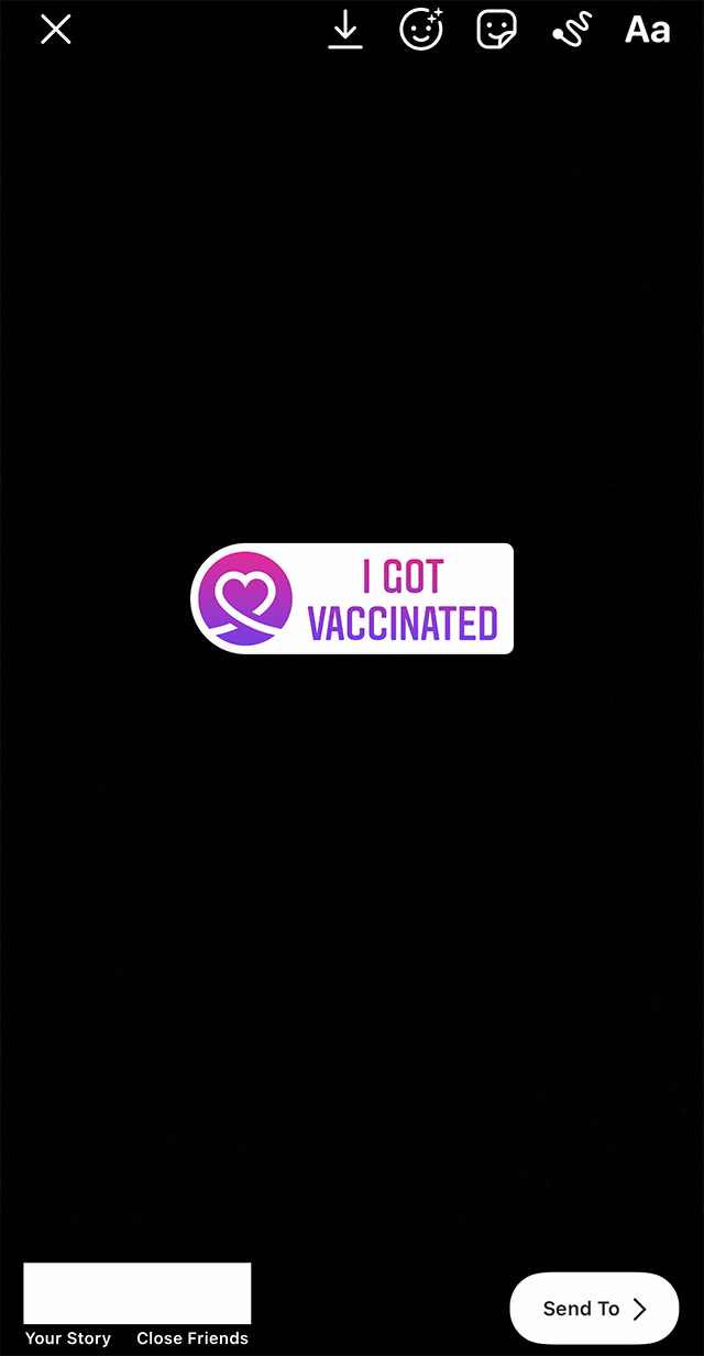 Instagram: How to Use the I Got Vaccinated Sticker in Stories