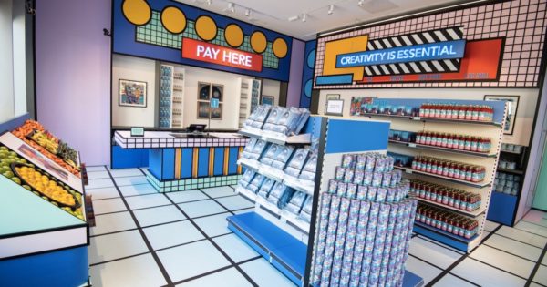 This Grocery Store Is Also a Vibrant, Branded Ode to Pop Art