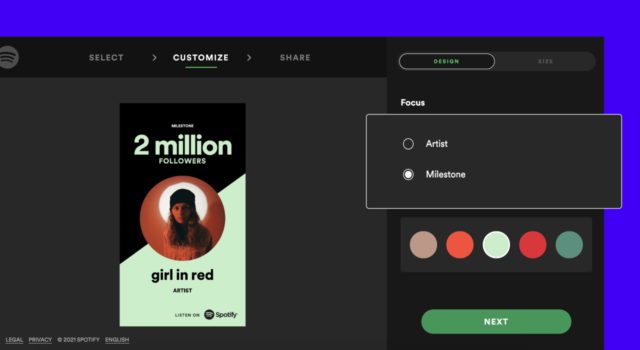 Spotify Adds to Feature Deck for Promo Cards