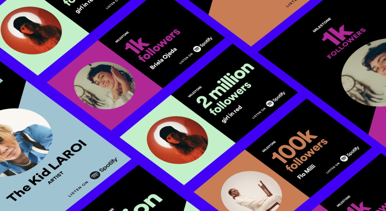 Spotify Adds to Feature Deck for Promo Cards