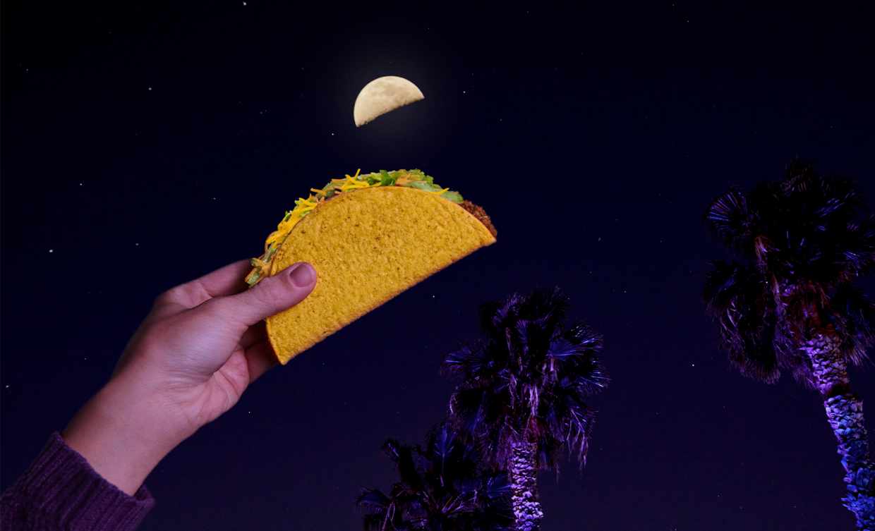 Taco Bell Will Use the Moon as Your Signal for a Free Taco