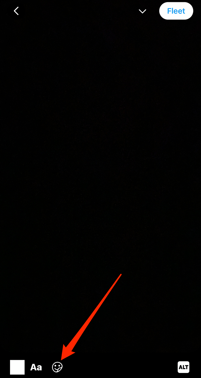 Twitter: How to Add Stickers to Fleets