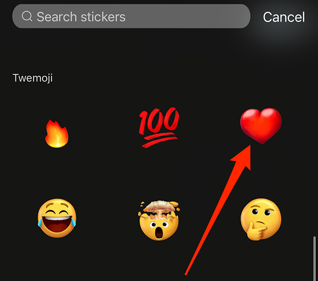Twitter: How to Add Stickers to Fleets