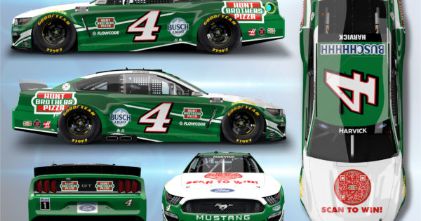 Flowcode To Place a QR Code on Nascar Race Car