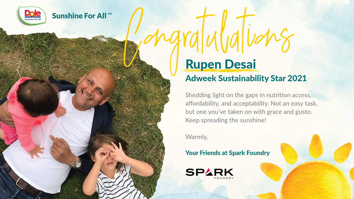 Rupen Desai, Zero Hunger