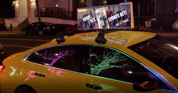 Uber's Digital Ad Displays Come to New York's Yellow Cabs