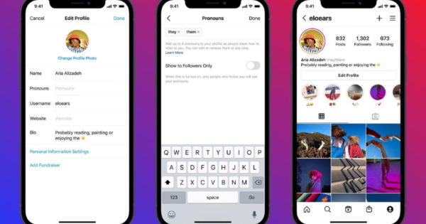 Instagram Enables Users to Add Pronouns to Their Profiles