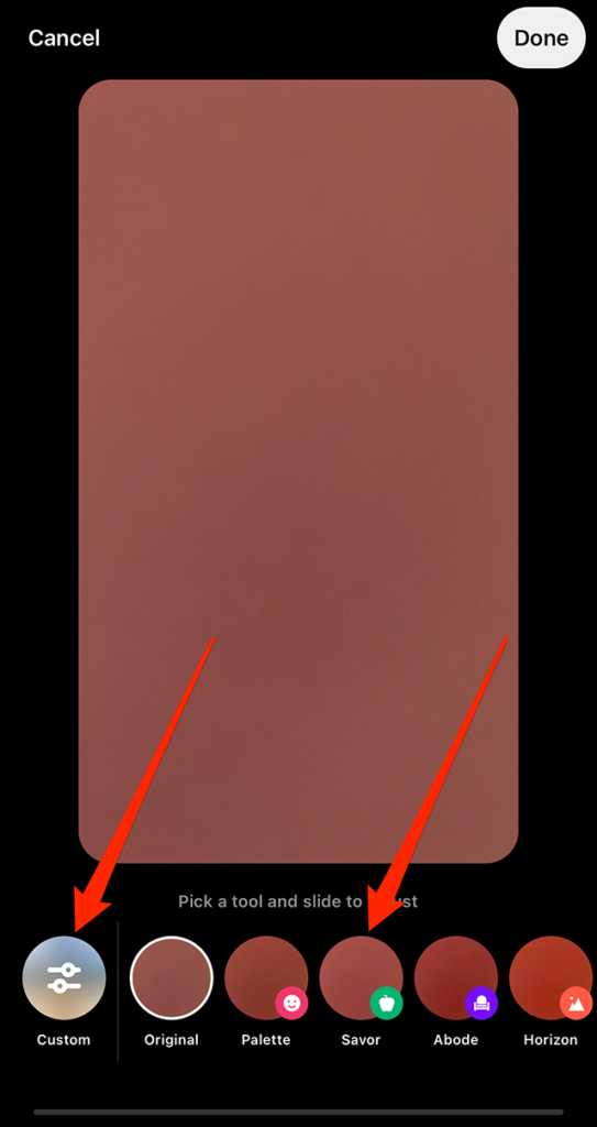 Pinterest: How to Add a Filter to a Story Pin