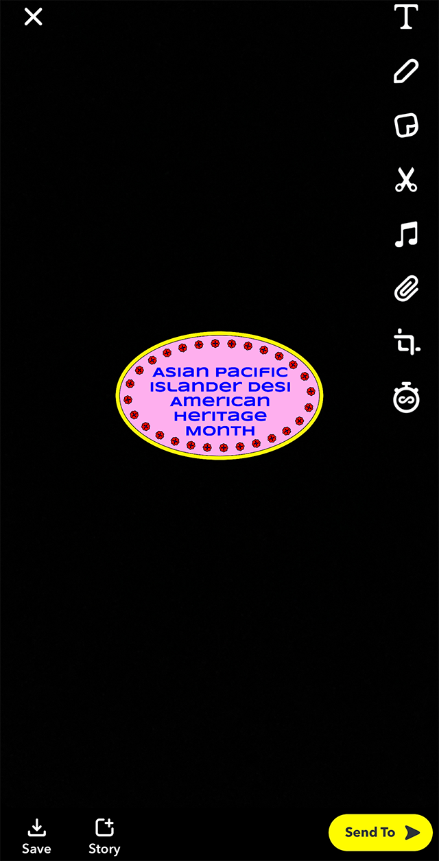 Snapchat: How to Use the APIDA Pride Stickers